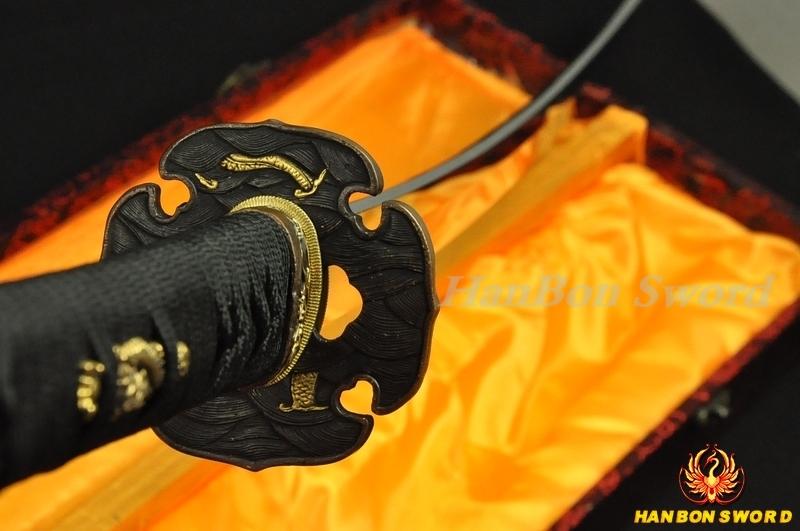 Full Tang Blade Samurai Sword Japanese Katana Swords Advanced Grinding ...